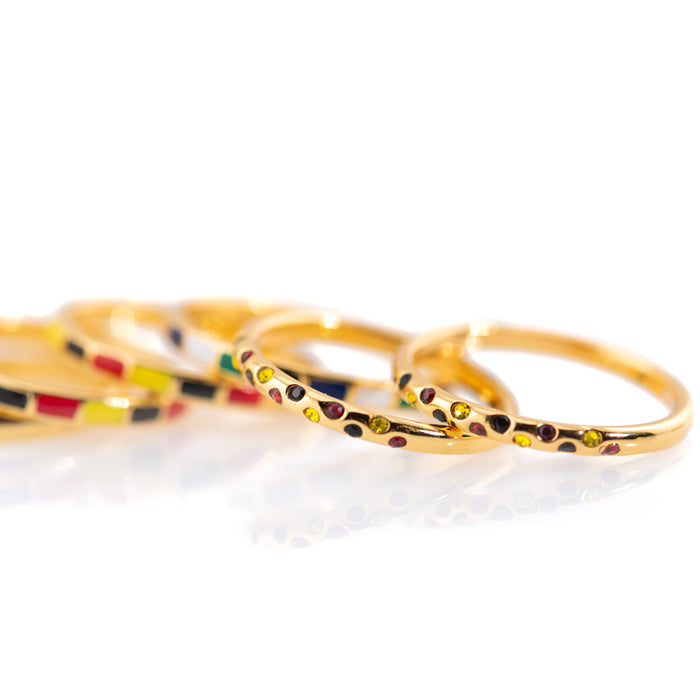 Sade Ring | Aboriginal Flag Jewellery