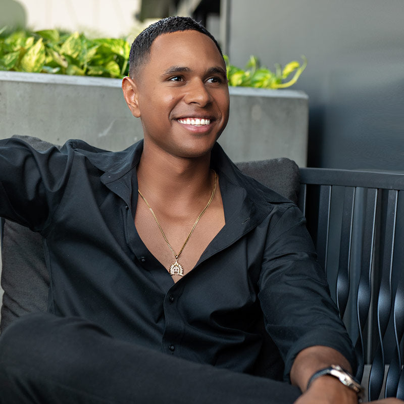 Gold Dhoeri | Torres Strait Island Headdress Necklace