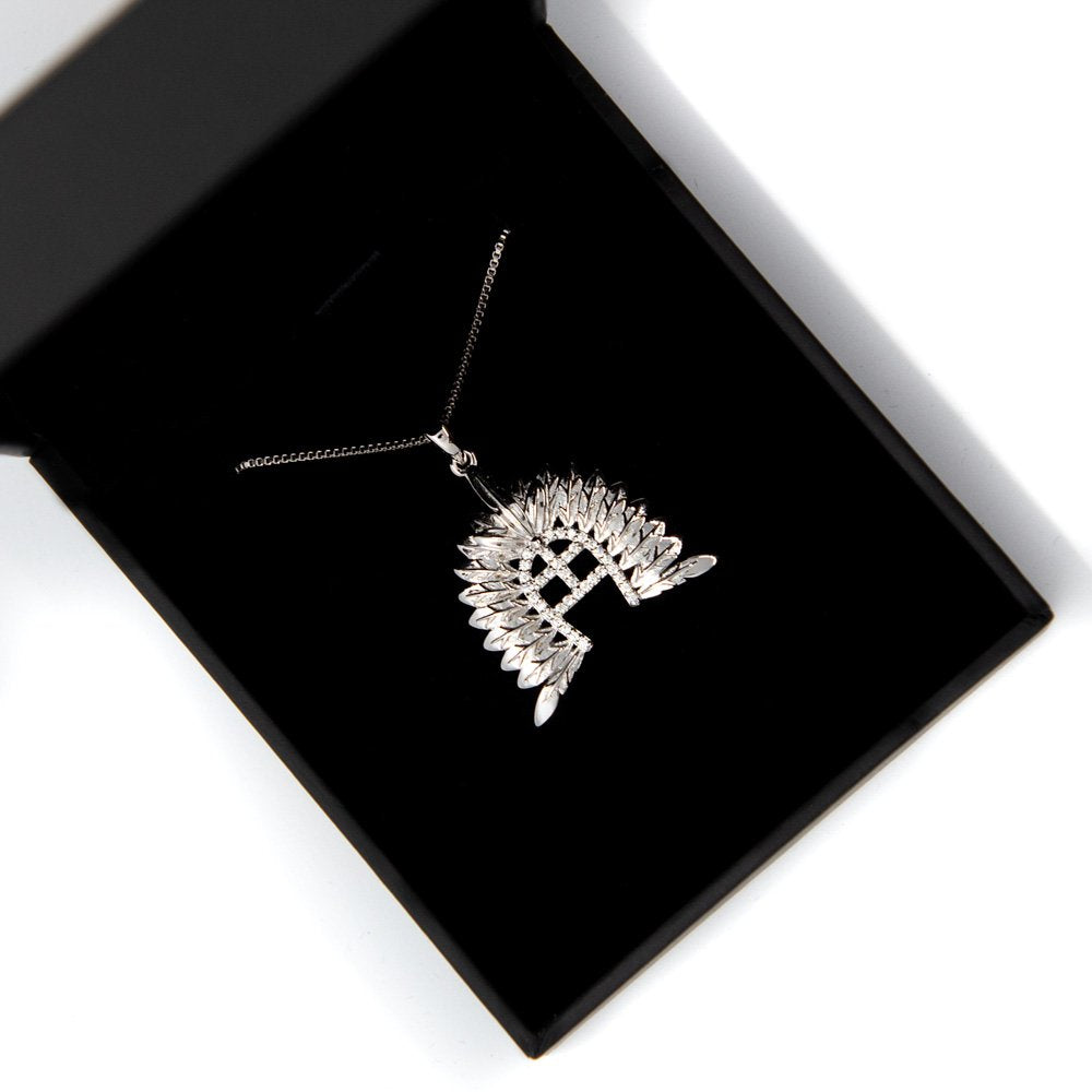 Silver Dhoeri Pendant | Torres Strait Islander Jewellery BROSISCUS